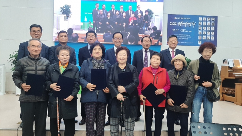 포토갤러리 - 2022년 하반기 새가족 수료식